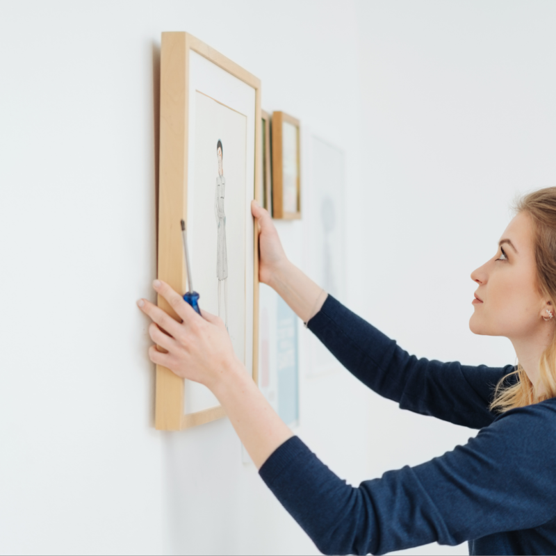 Guide for Hanging Art - Style 1519